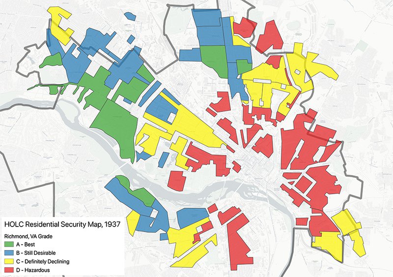 The Echo of Neighborhood Redlining | Blog | Science Museum of Virginia