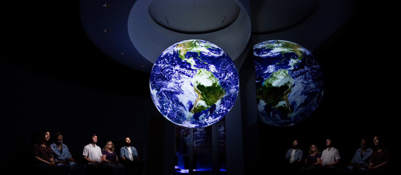 Science on a Sphere | Live Demo | Science Museum of Virginia