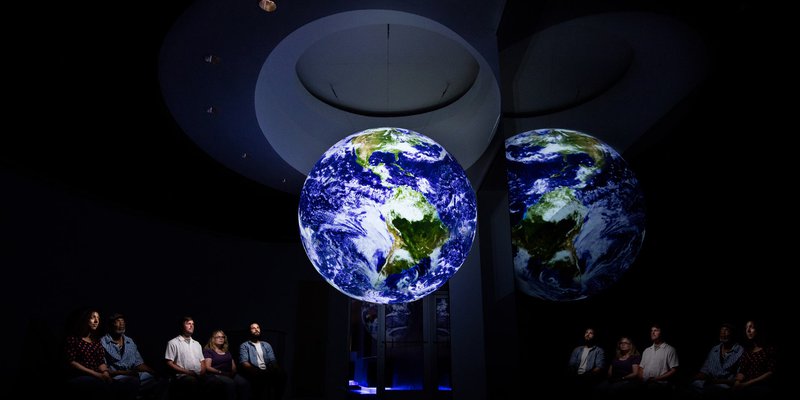 Science on a Sphere | Live Demo | Science Museum of Virginia